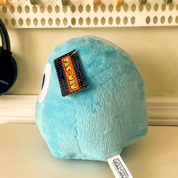 Pingpong | Toys | Red Blue And Dark Blue Pacman Ghost Stuffed Animal ...